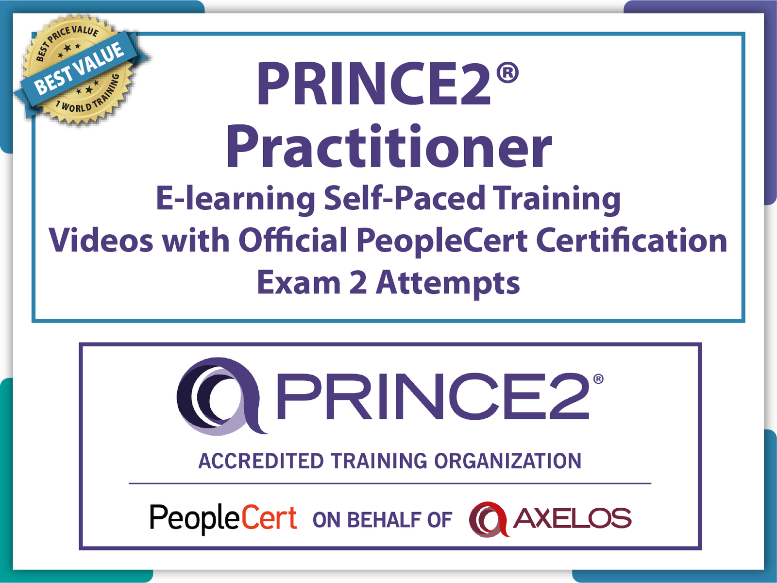 PRINCE2® Practitioner, 6th Ed - eLearning and PeopleCert Exam Bundled Offer. | 1WTraining.UK